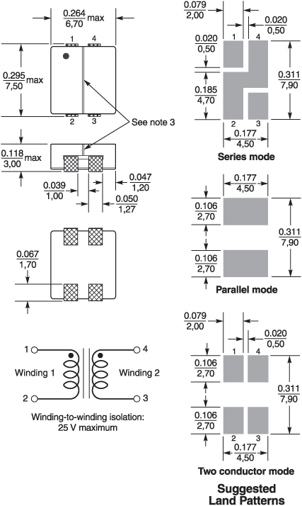 MS515PMD640 | Shielded Inductors | Coilcraft CPS
